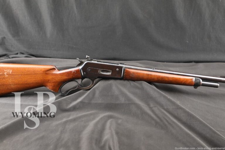 Winchester Model 71 Like 1886 Pre-War .348 WCF Lever Rifle, MFD 1940 C&R - LSB Auctions