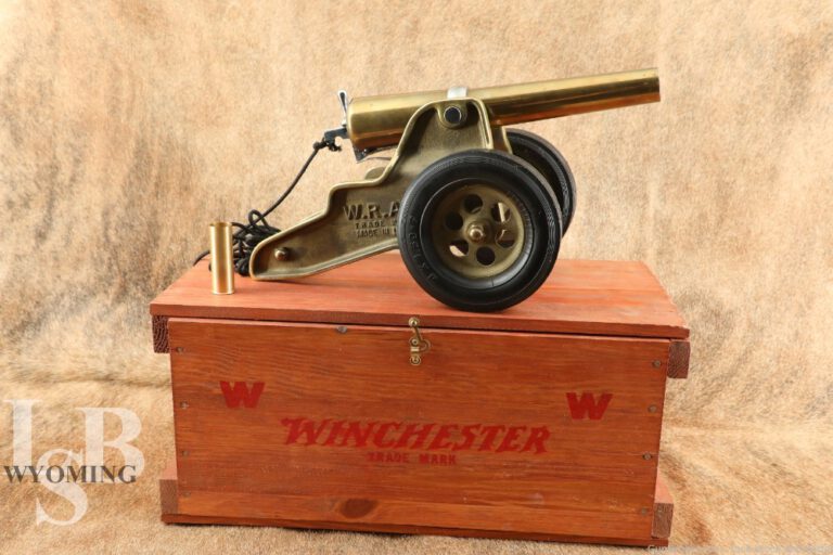 Winchester Model 98 Breech Loading Signal Cannon 10 GA Blank Only, 1976 ...