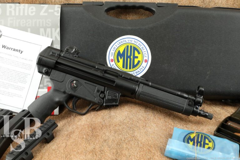 Zenith Firearms MKE Z 5RS MP5 Clone 9” 9mm Pistol & Franklin Binary Trigger - LSB Auctions