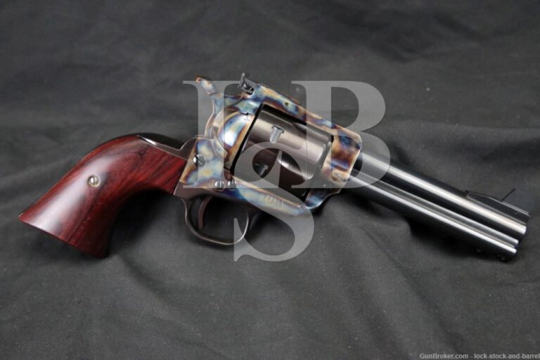 Clements Custom Guns Ruger Blackhawk 3-Screw .357 Mag 4.5″ SA Revolver ...