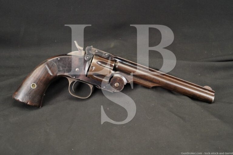 U.S. Smith & Wesson 1st Model Schofield .45 S&W 7″ Revolver 1875 Antique - LSB Auctions