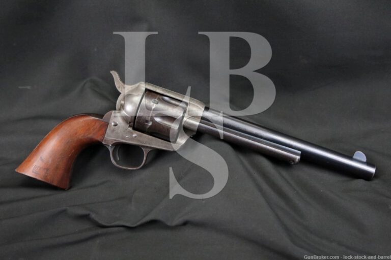 US Model 1873 Colt 1st Gen Single Action Army SAA .45 Revolver 1887 ...