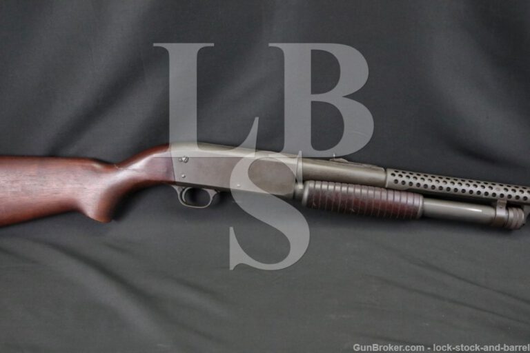 Ithaca 37 Military & Police M&P DSPS Featherlight 12 GA Pump Shotgun C ...