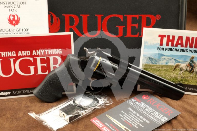 Ruger GP-161 .357 6 Round 6” Revolver w/ Box, Accessories - LSB Auctions