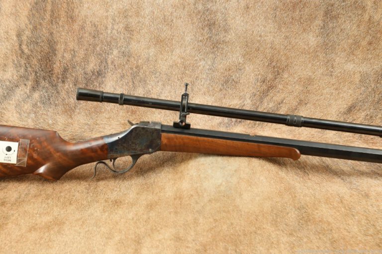 C. Sharps Arms Model 1885 .40-65 Falling Block Rifle & MVA 6X Scope ...