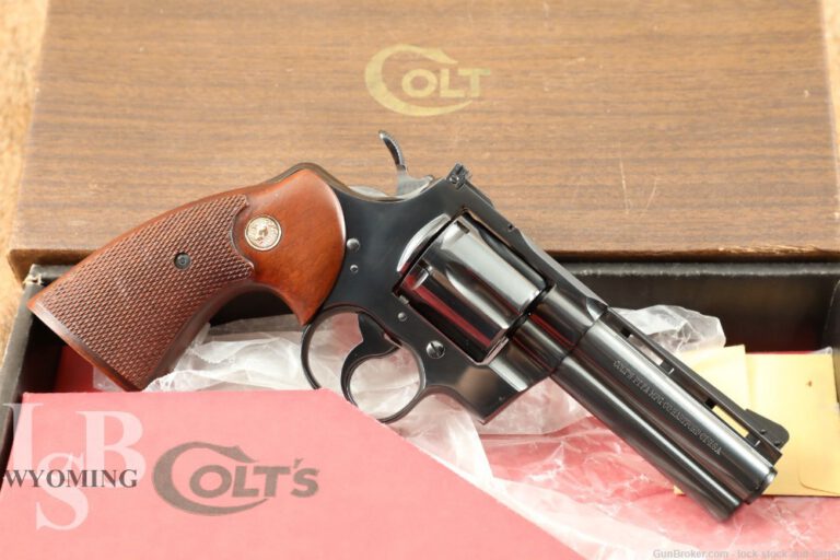 Colt Python .357 Magnum 4” Single / Double Action Revolver MFD 1968 C&R ...