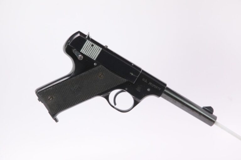 U.S. Property Marked 1940 Hi-Standard Model B .22 LR Semi Auto Training ...
